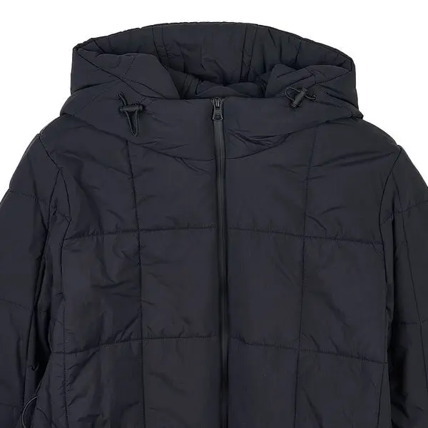 Burberry Long-sleeved Hooded Padded Jacket With Drawstring Hood