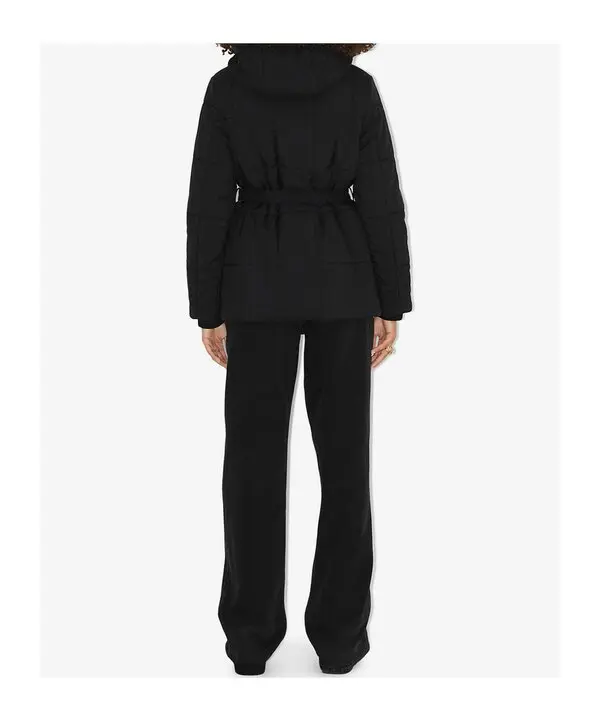 Burberry Long-sleeved Hooded Padded Jacket With Drawstring Hood