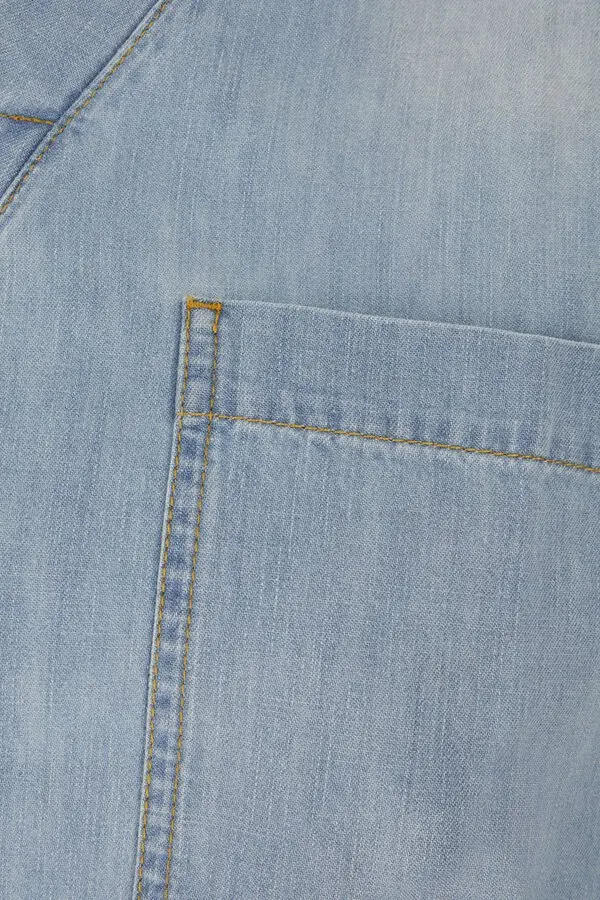 Bottega Veneta Light Bleached Denim T-shirt
