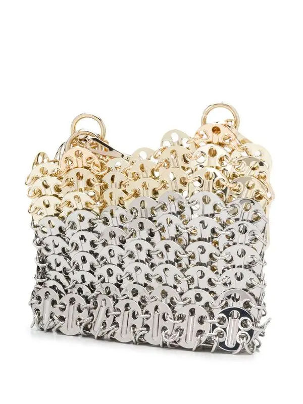 Rabanne 1969 Skyline Nano Shoulder Bag - White
