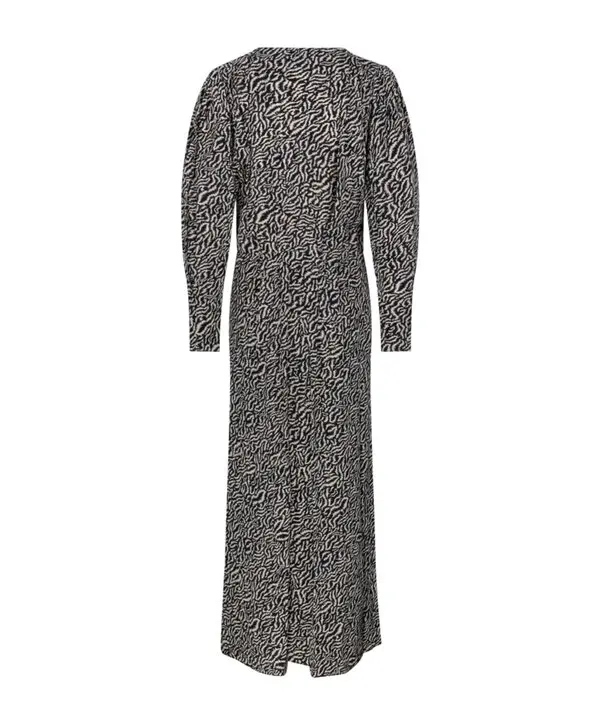 Isabel Marant Étoile Printed Midi Dress - Black