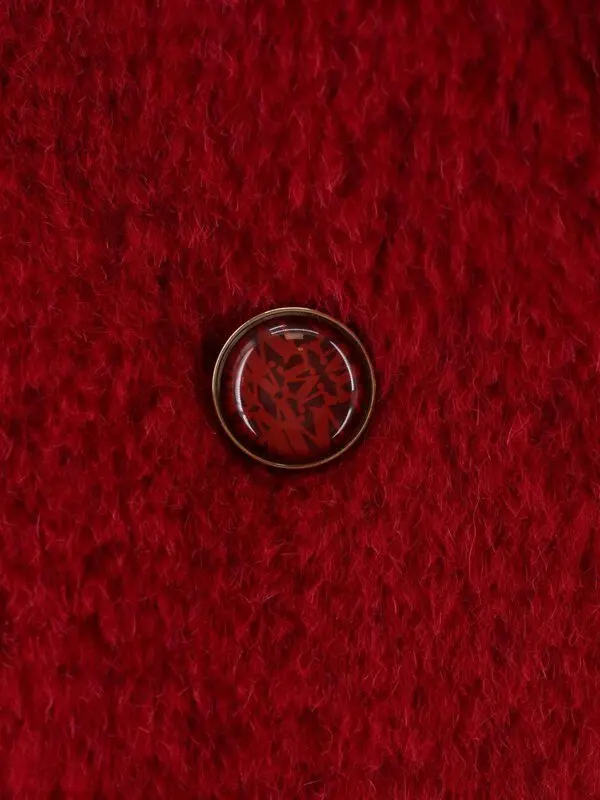 Max Mara Double-breasted Coat - Red