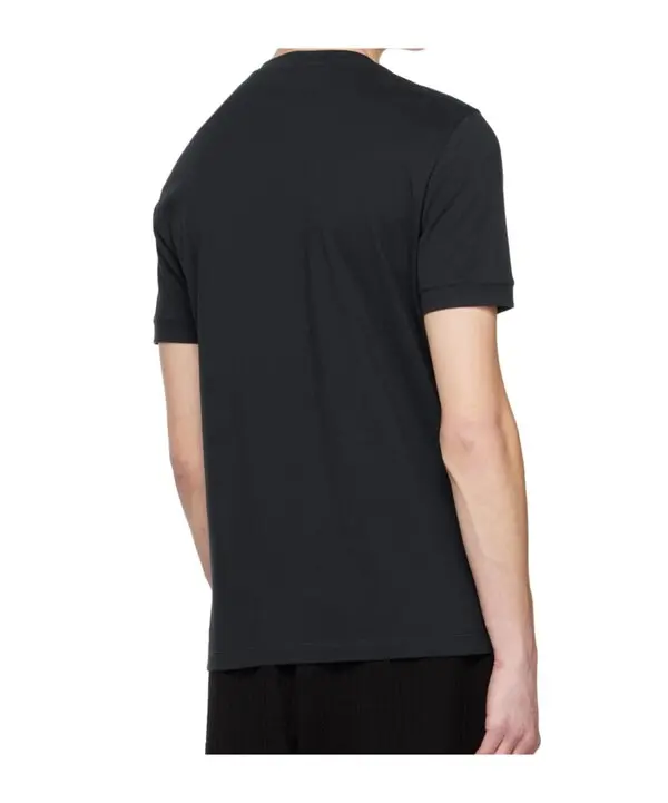 Giorgio Armani Logo Printed Crewneck T-shirt