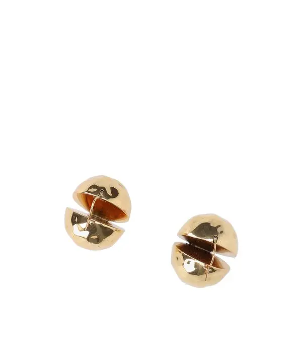 PATOU Sculpted Stud Earrings - Gold