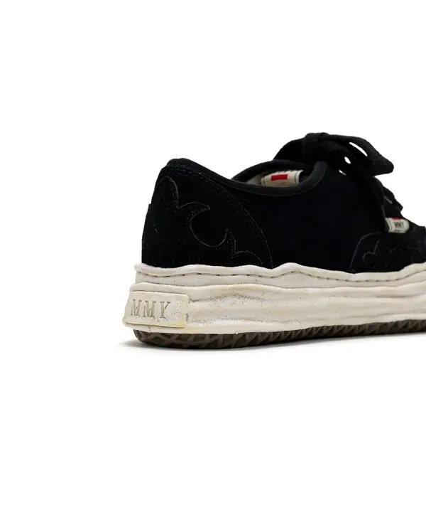 Mihara Yasuhiro Baker Suede Low-top Sneakers - Black
