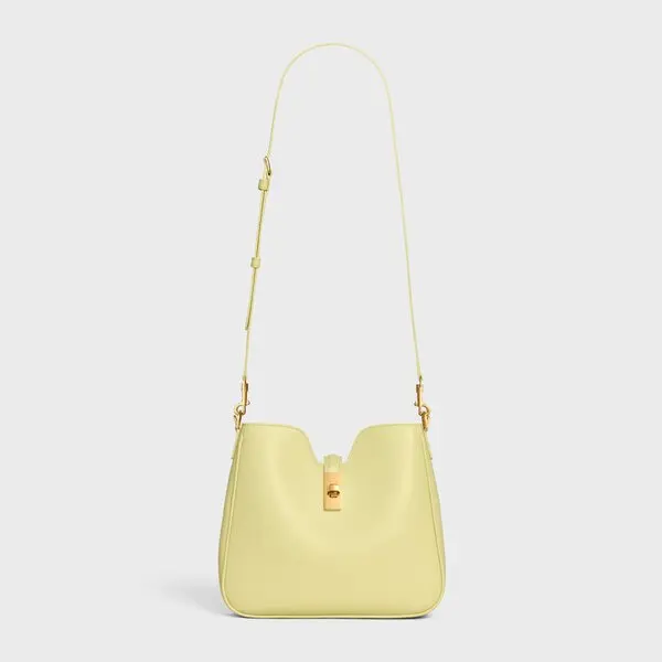 Celine Small Camille 16 Soft Bag In Smooth Calfskin - Yellow
