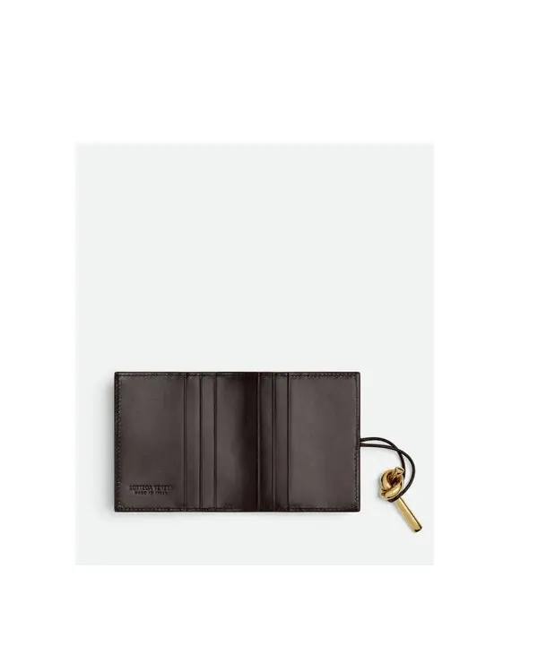 Bottega Veneta Andiamo Flap Card Case - Fondant