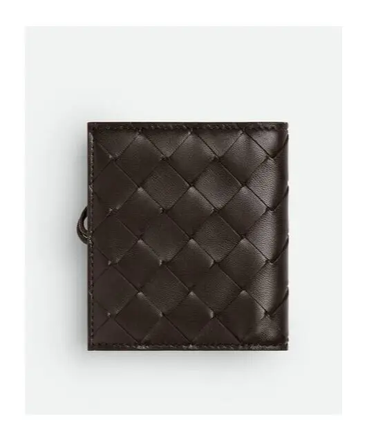Bottega Veneta Andiamo Flap Card Case - Fondant