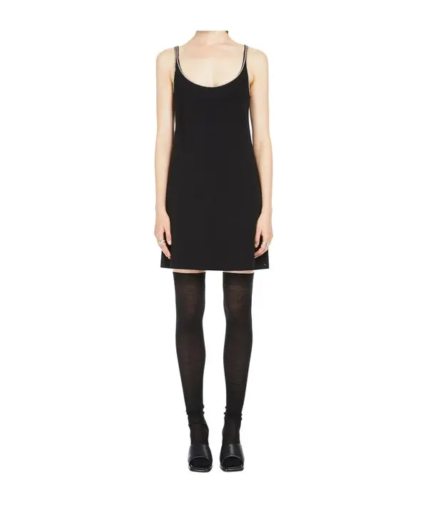 Sportmax Embellished Sleeveless Mini Dress