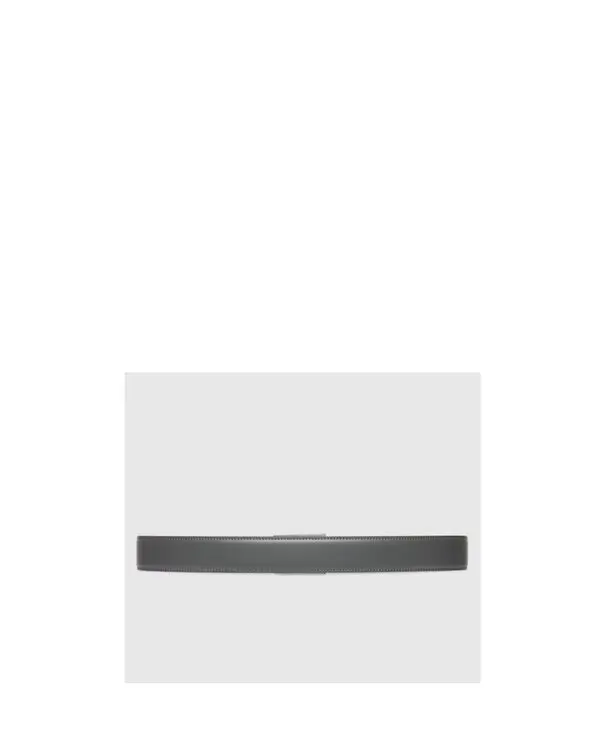 Gucci Reversible Rectangle Buckled Belt - Gray