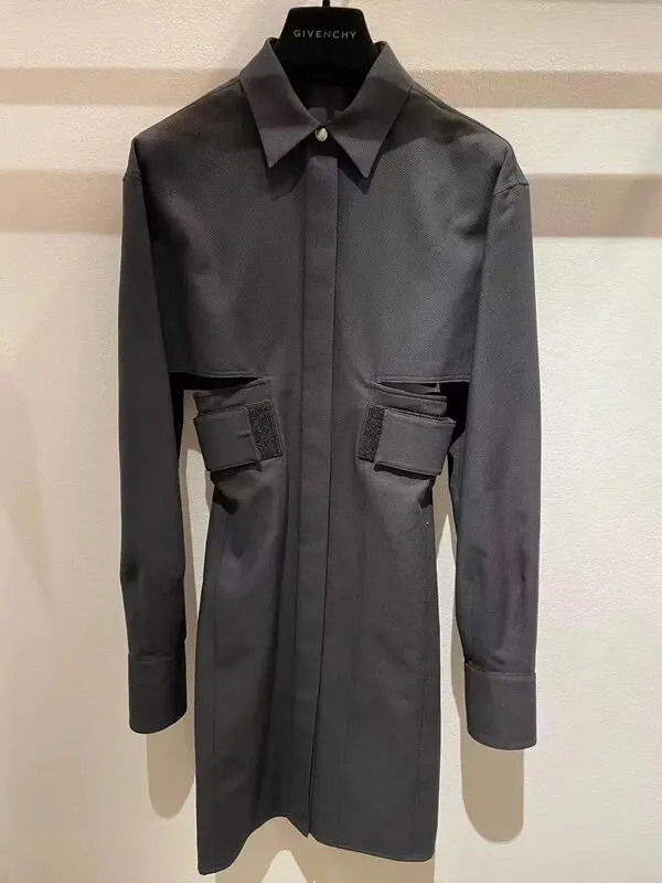 Givenchy Cut-out Shirt Dress