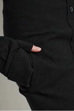 Issey Miyake Button-front Pocket Mini Dress