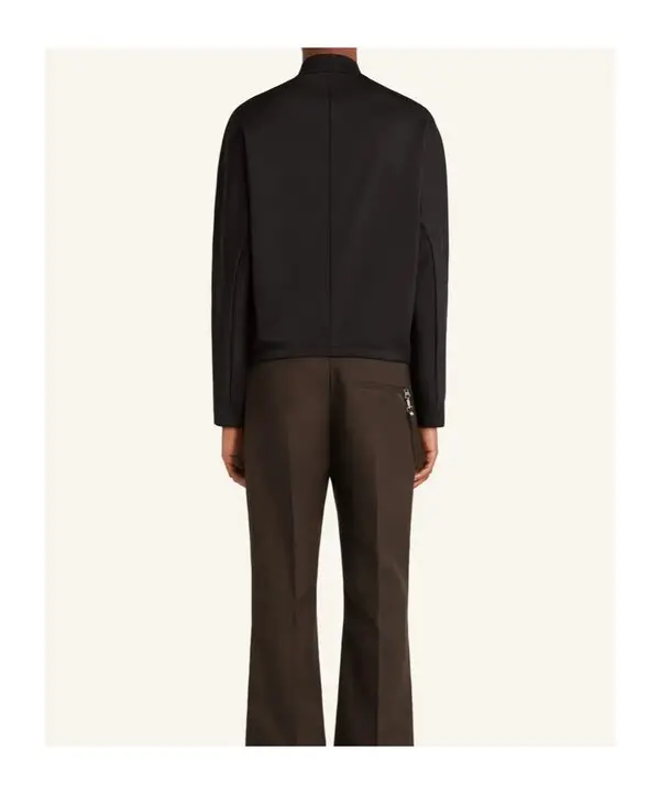 COURREGES Courrèges Interlock Track Jacket - Black