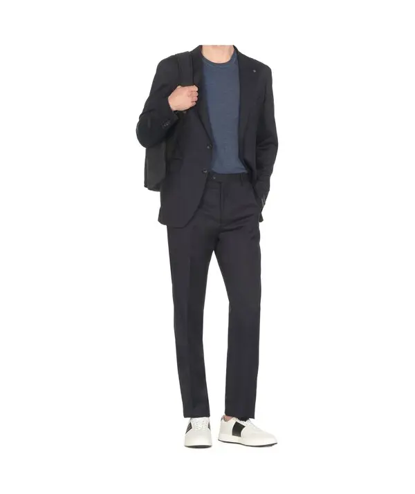 Tagliatore Single Breasted Suit - Black