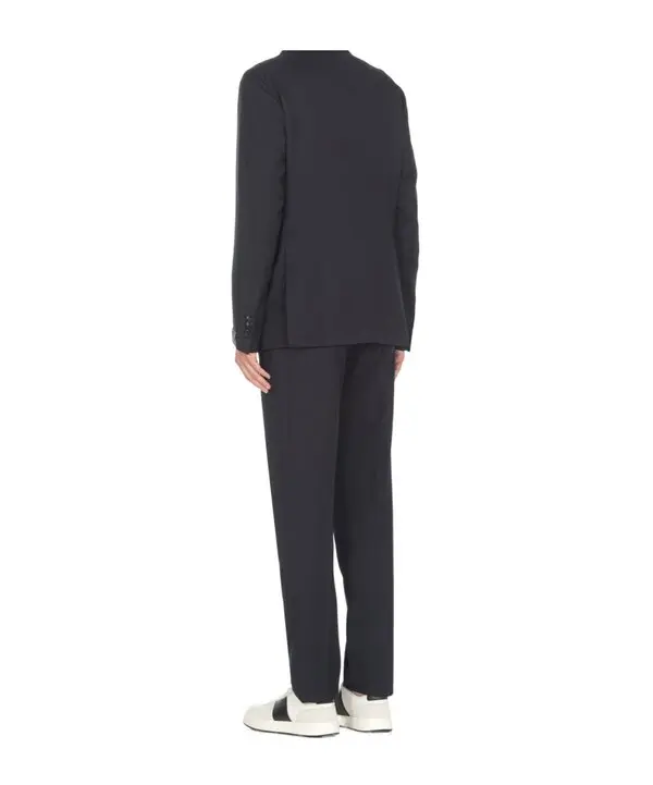 Tagliatore Single Breasted Suit - Black