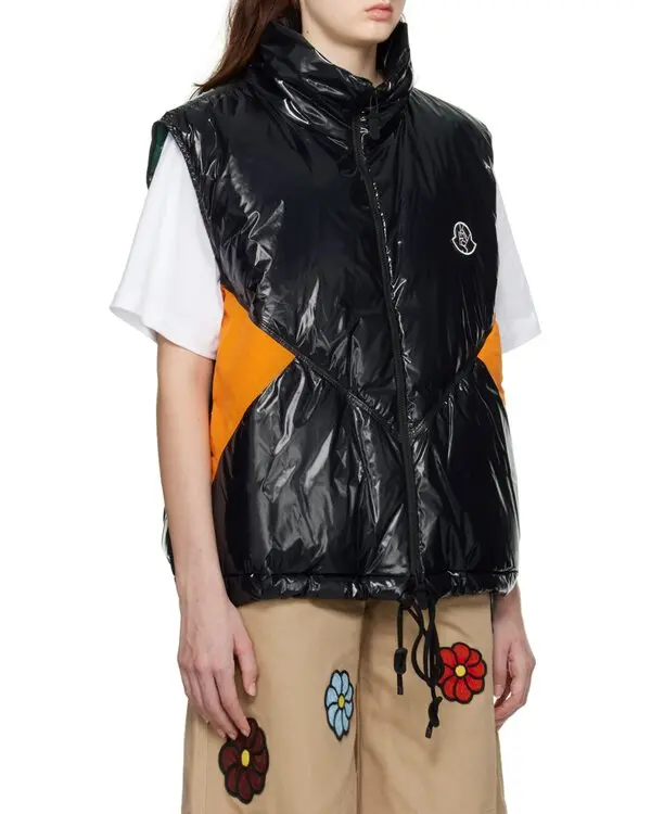 Moncler Padded Puffer Vest With Drawstring Hem