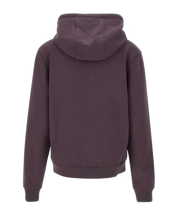 Casablanca Embroidered Logo Drawstring Hoodie - Brown