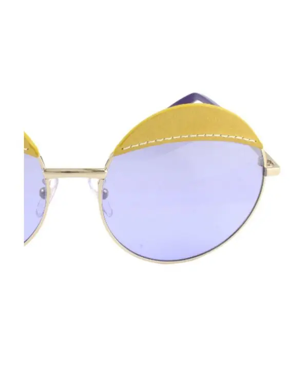 Loewe Logo Round Frame Sunglasses