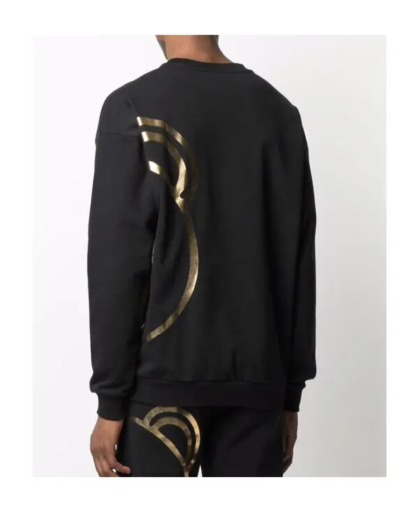 Moschino Metallic Bear Print Sweatshirt