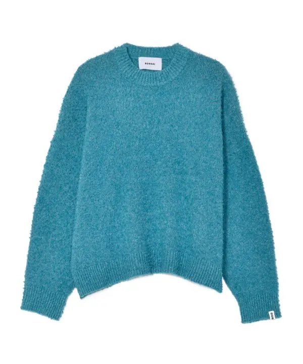 BONSAI Crew Neck Logo Tag Jumper