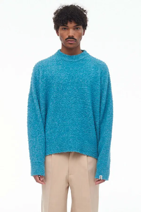 BONSAI Crew Neck Logo Tag Jumper
