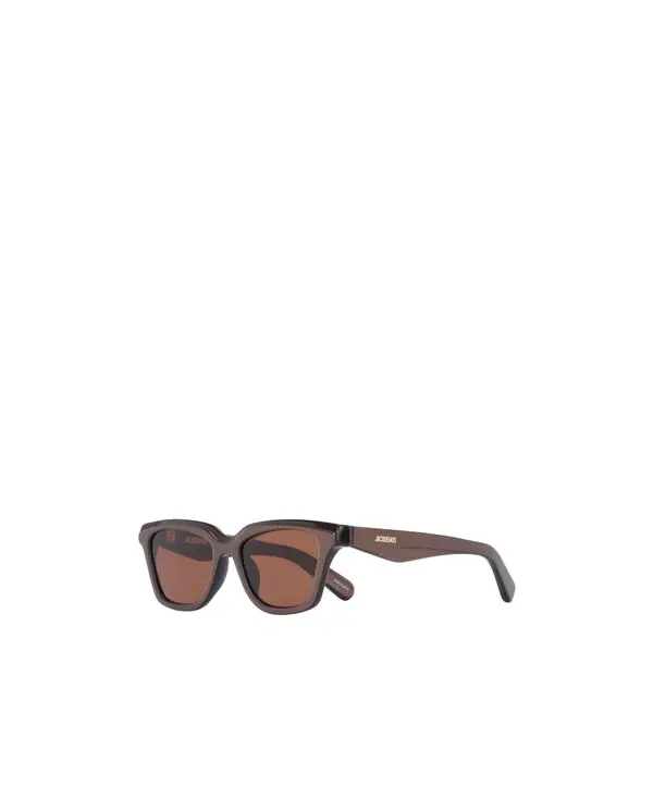 Jacquemus X Linda Farrow Carre Sunglasses - Brown