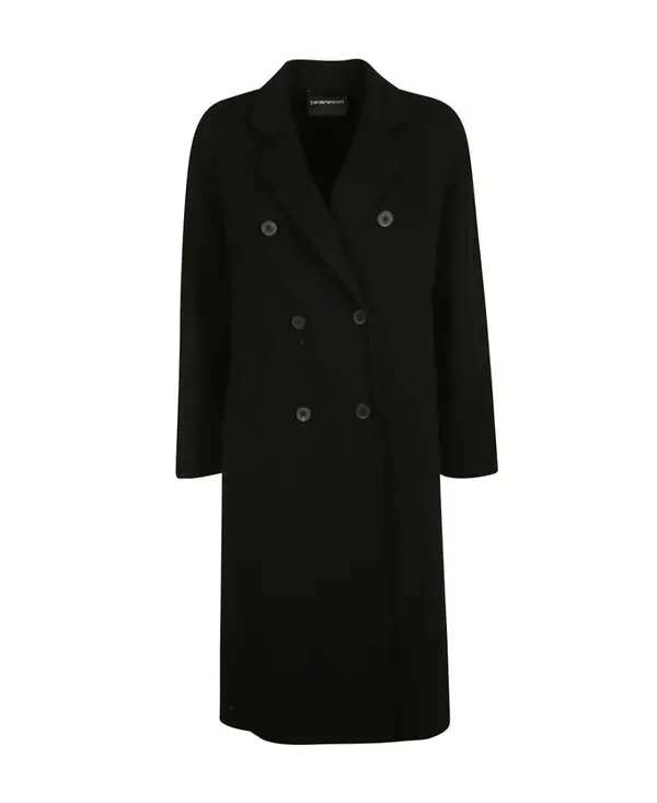 Emporio Armani Double-breasted Classic Long Coat