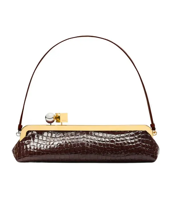 Jacquemus La Salon Clutch Bag - Brown