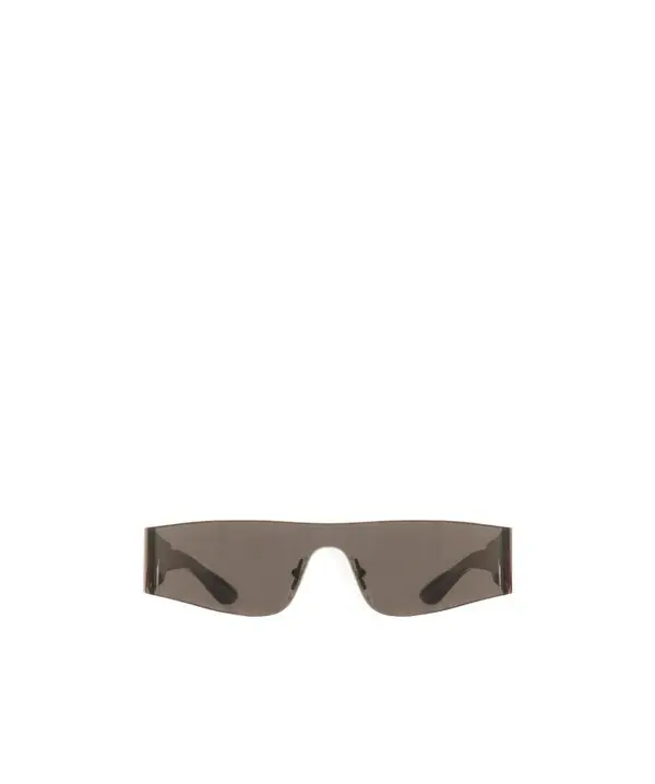 Balenciaga Mono Reflective Sunglasses - Black
