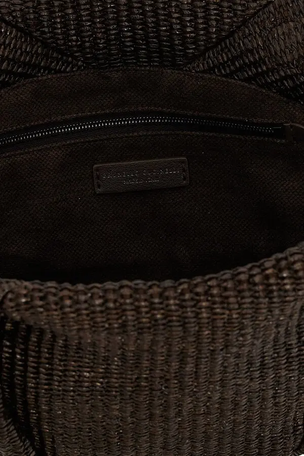 Brunello Cucinelli Woven Clutch Bag
