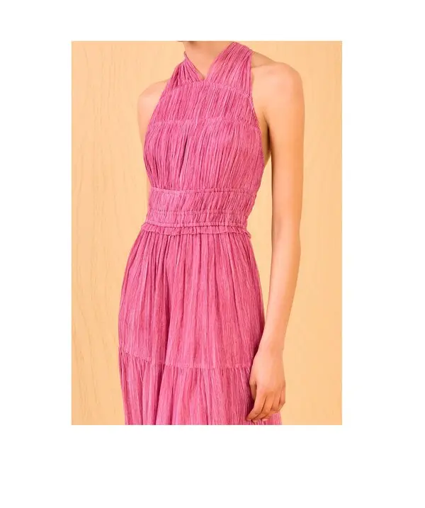 Ulla Johnson Sleeveless Tiered Maxi Dress