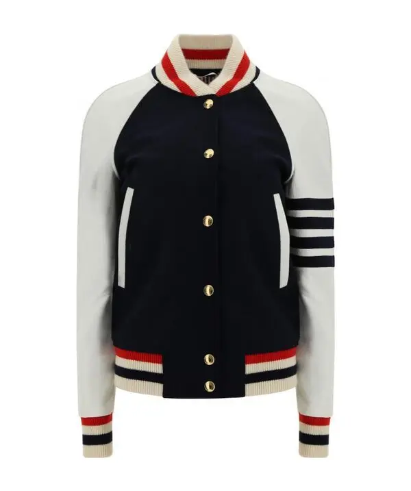 Thom Browne Straight Collar Casual Jacket