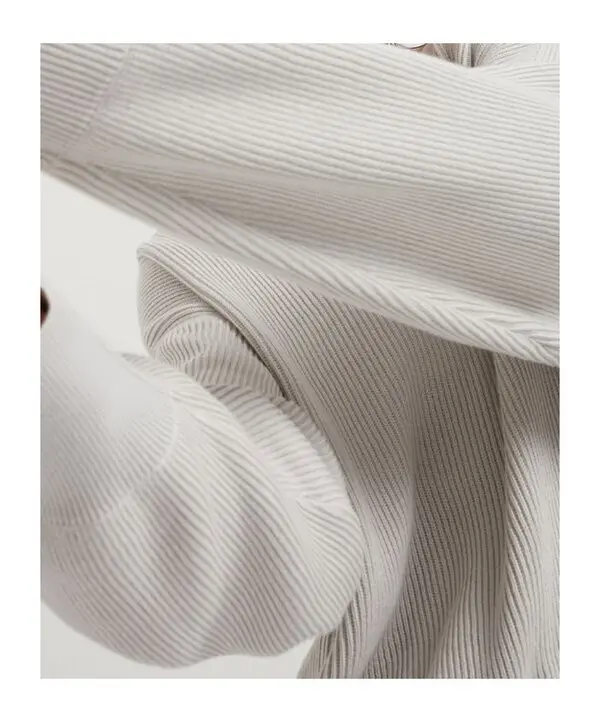 Brunello Cucinelli Monili-trim V-neck Ribbed Jumper