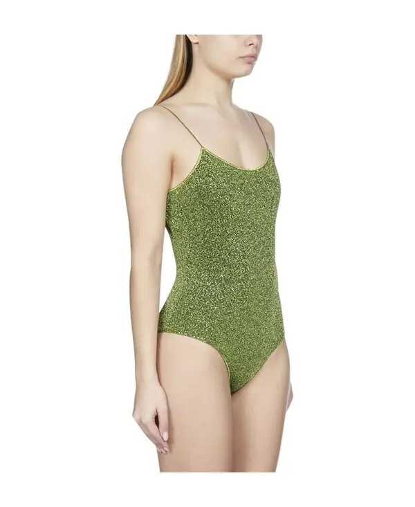 Oseree Maillot Lumière One-piece Swimsuit - Green