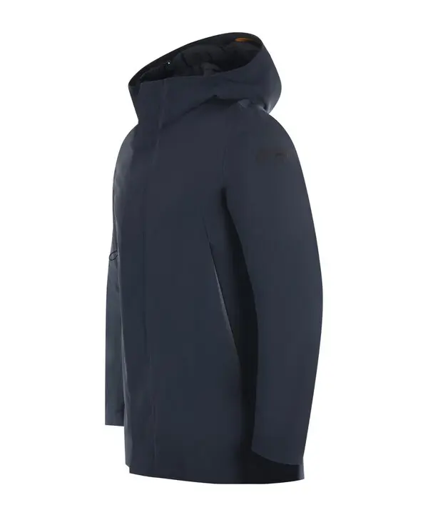 RRD Detachable Hooded Coat - Black