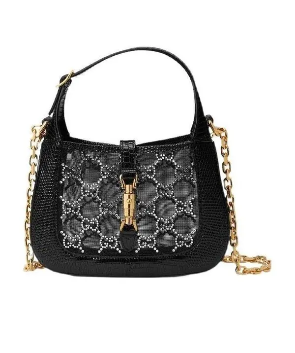 Gucci Crystal Gg Handbag