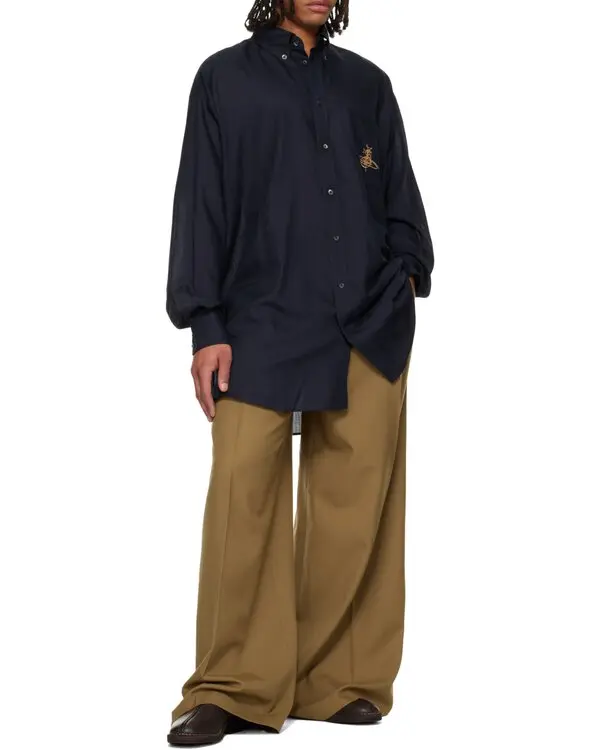 VIVIENNE WESTWOOD Orb-embroidered Shirt