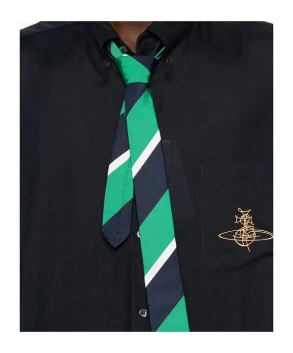 VIVIENNE WESTWOOD Orb-embroidered Shirt