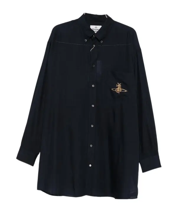 VIVIENNE WESTWOOD Orb-embroidered Shirt