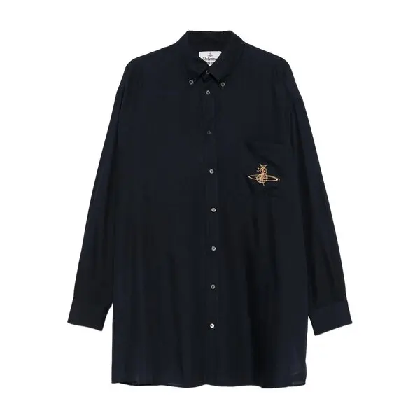 VIVIENNE WESTWOOD Orb-embroidered Shirt