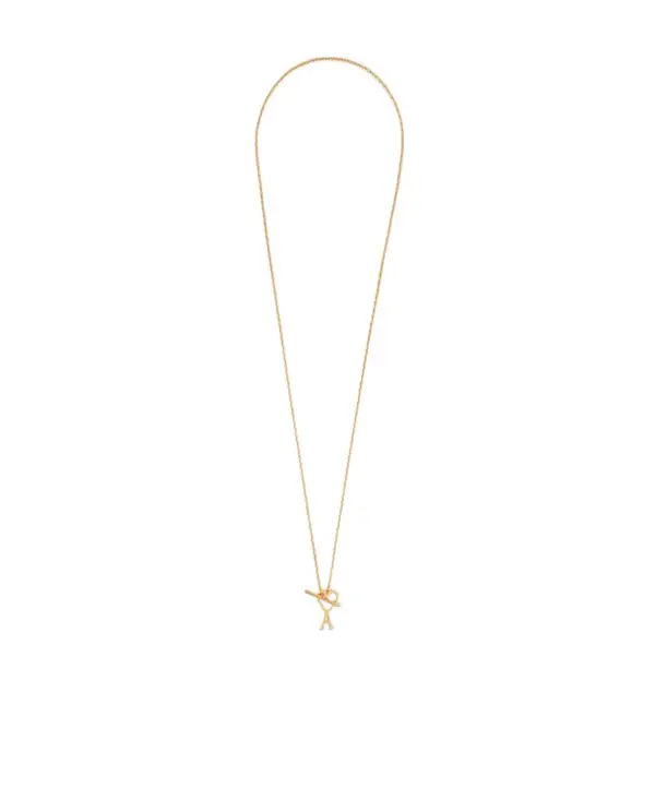 Ami De Coeur Chain Necklace - Yellow