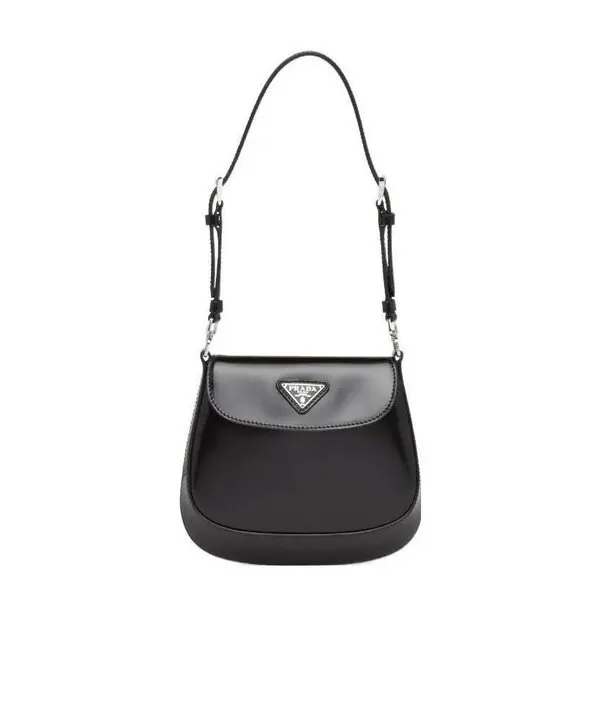 Prada Cleo Brushed Leather Mini Bag