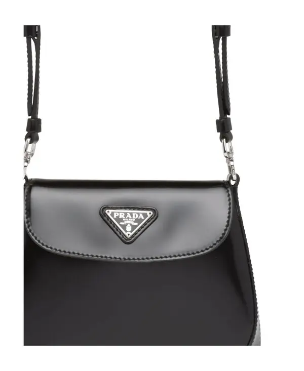 Prada Cleo Brushed Leather Mini Bag