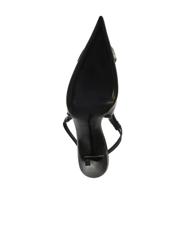 DIESEL® Logo Plaque Slingback Pumps