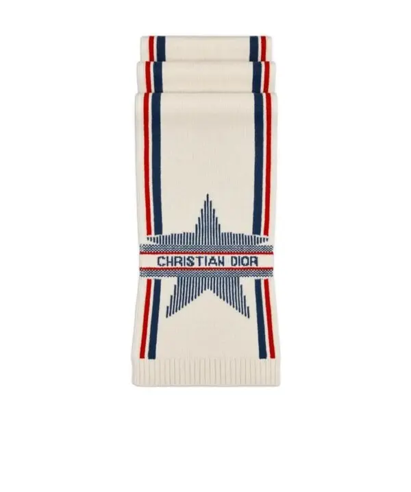 Dior Dioralps Scarf - White