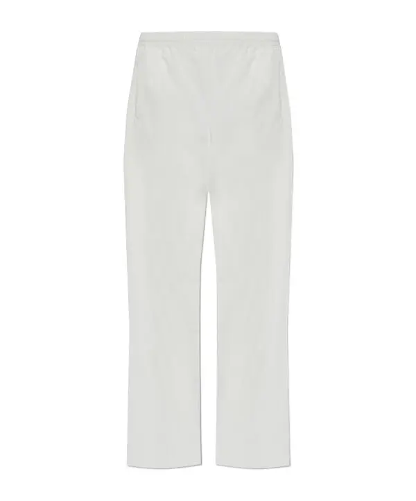 MAISON MARGIELA Numeric Embroidered Sweatpants - White