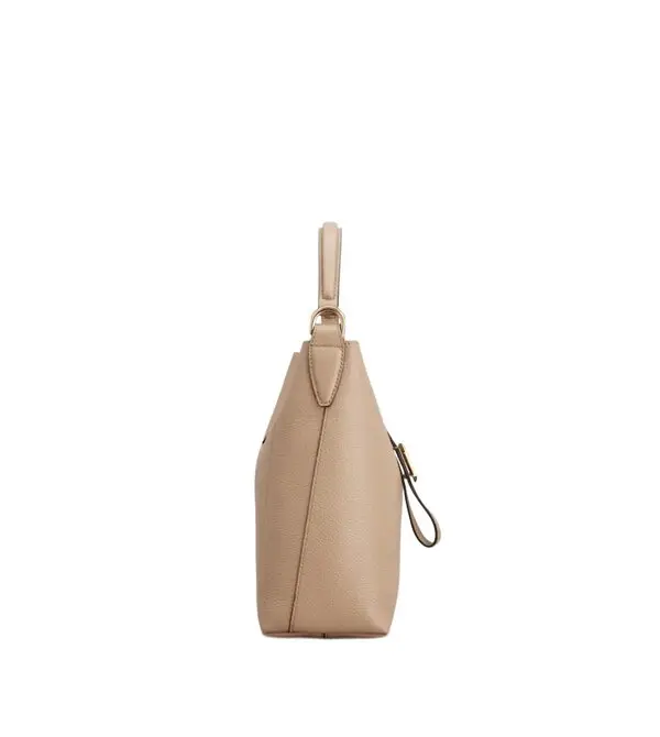 TOD'S Timeless Mini Bucket Bag - Beige