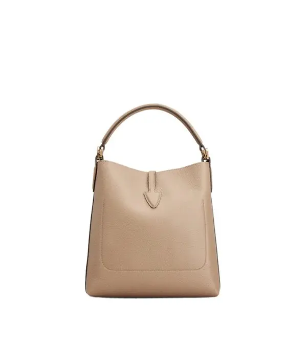 TOD'S Timeless Mini Bucket Bag - Beige