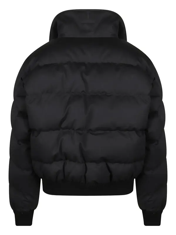 Prada Cropped Compact Poplin Down Jacket