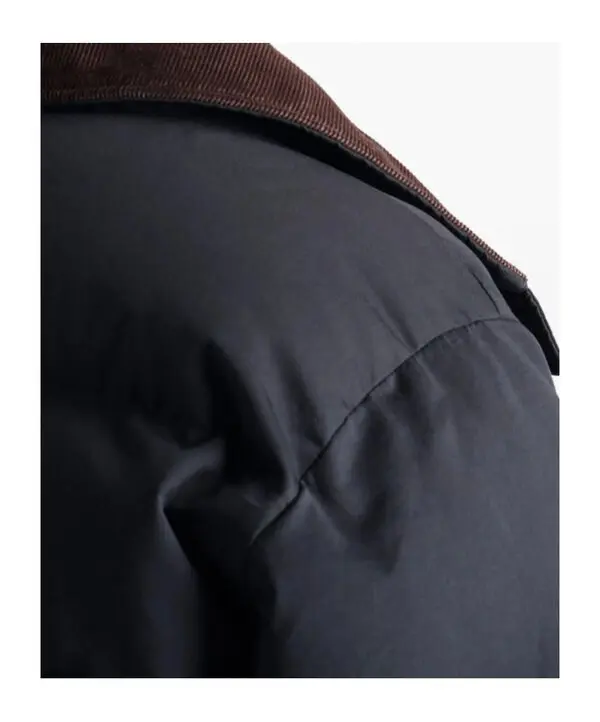 Prada Cropped Compact Poplin Down Jacket